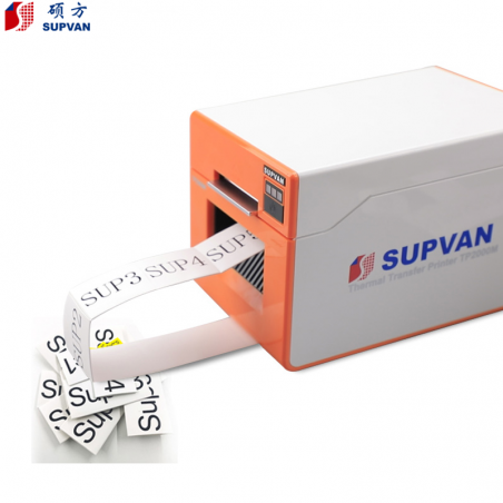 Heat Shrink Tube Printer Supvan TP2000M, 7mm to 30mm, 300dpi, HP ...